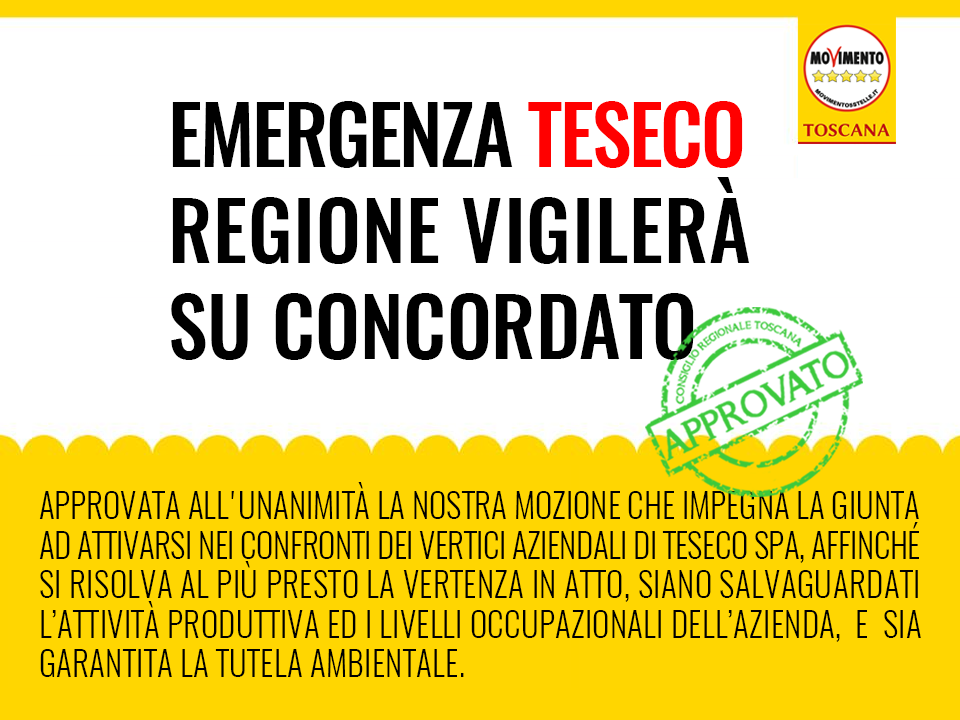 APPROVATA MOZIONE TESECO "REGIONE VIGILERA' SU CONCORDATO, SI EVITI ...